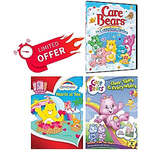 Ultimate Care Bears DVD Collection: Care Bears: The Complete Series (22 Original Episodes) / The Care Bears Heart at Sea / Care Bears, Cheer There and Everywhere [TV Series] Region 1/A