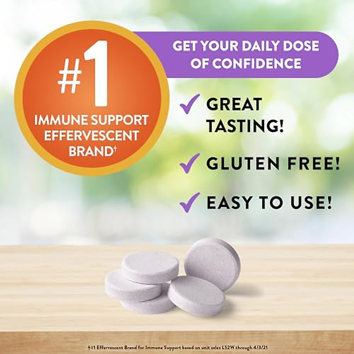 Airborne Elderberry + Zinc & Vitamin C Effervescent Tablets, Immune Support Supplement With Powerful Antioxidant Vitamins A C E, 20 Fizzy Drink Tablets, Elderberry Flavor