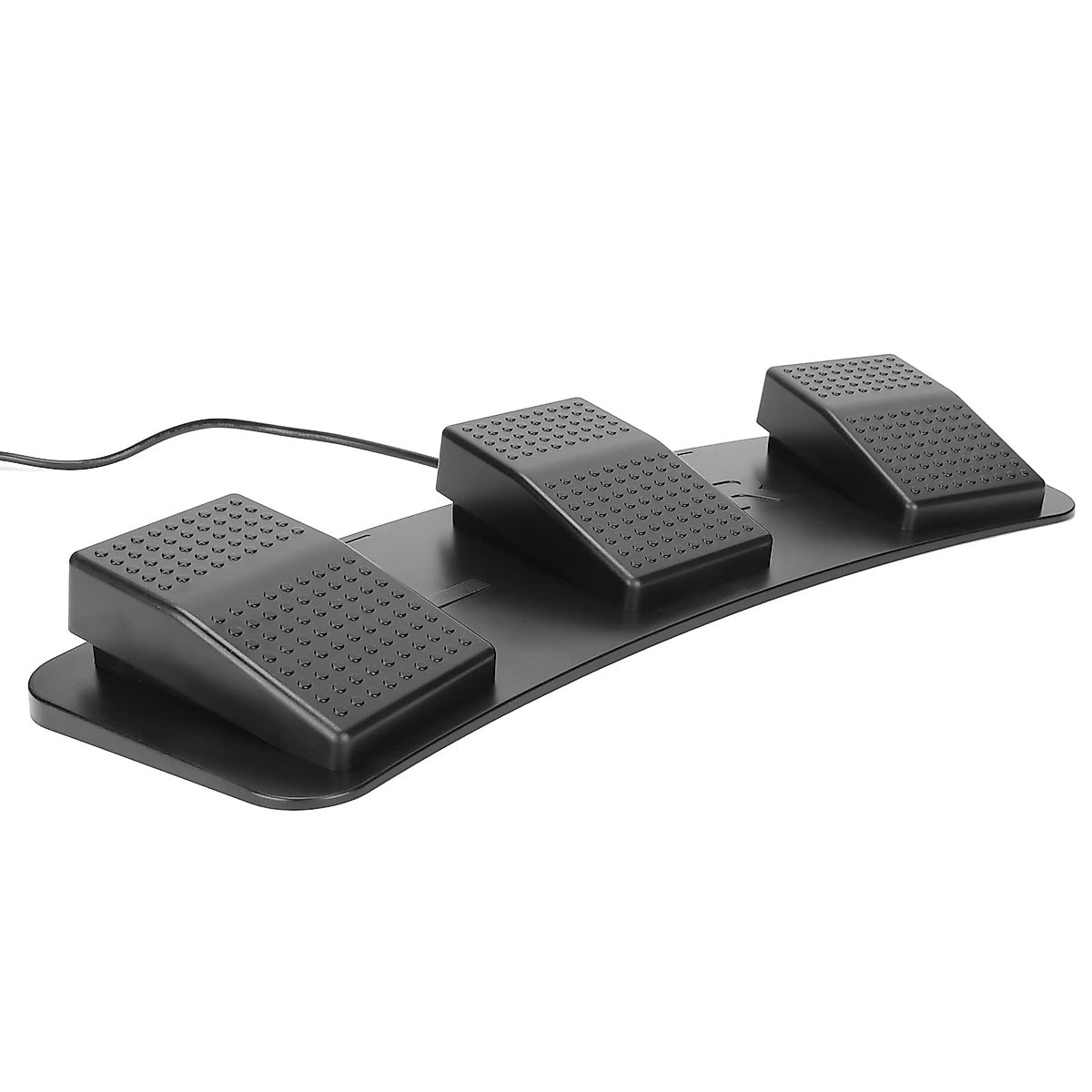 PC USB Triple Foot Switch Pedal - PC USB Foot Control Keyboard Action Switch Pedal HID Programmable Computer Keyboard Mouse for Video Game Office Equipment