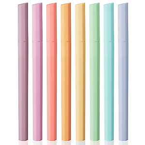 Mr. Pen- Aesthetic Highlighters, 8 Pack, Chisel Tip, Highlighters Assorted Colors, Bible Highlighters and Pens No Bleed, Cute Highlighters, No Bleed Highlighters for Bible Pages No Bleed