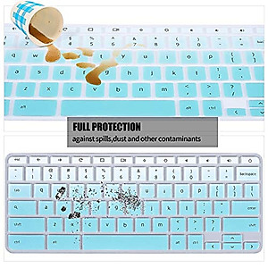 Acer Chromebook Keyboard Cover Skin Compatible Acer Chromebook R 11 CB5-132T CB3-131 for Acer Chromebook R 13 CB5-312T Keyboard Covers for Acer Chromebook 14 15 CB3-431 CP5-471 CB3-531 CB5-571 C910