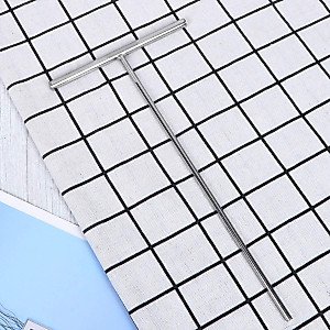 DOITOOL Crepe Pan Crepe Pan Pancake Spreader Non-stick Stainless Steel French Crepe Spreader Pancake Maker Utensils for Bakery Home Kitchen S Crepe Spatula Dough Scraper