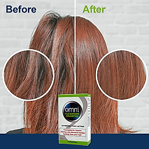 Omni Detoxifying Hair Cleansing Shampoo- Fast Acting Anti Residue Shampoo - Scalp Clarifying Formula for Dry Hair - Anti Chlorine Post Swim Shampoo, 1 Oz