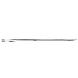 GROZ 30-Inch Aligning Pry Bar | 7/8-Inch Diameter | Round Section | Heavy Duty Chrome Alloy Steel | Zinc Plated | Great for Providing Extra Leverage (33172)