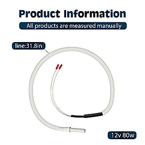 Ceramic Replacement Hot Rod Igniter: 12V Grill Igniters for Green Mountain Grill Replacement Hot Rod Grill Parts Ceramic Grill Igniter, for Pit Boss Igniter Replacement