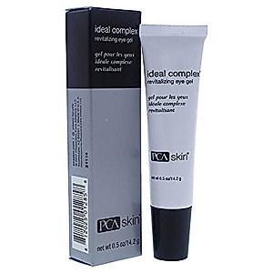 PCA SKIN Eye Serum, Ideal Complex Revitalizing Eye Gel, Upper and Under Eye Serum for Wrinkles, Puffy Eyes, Dark Circles, Fine Lines, Discoloration, and Sagging Eyelids, Light and Silky, 0.5 oz Tube