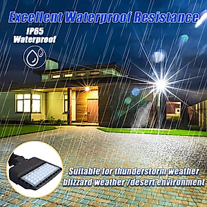 Juyace 150W led Parking lot Light Dusk to Dawn Outdoor Lighting Commercial Flood IP65 Waterproof 5000K Wall Mount 100-277V Shoe Box Street Yard Security Area（3 Pack