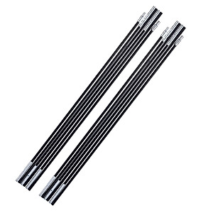 Gaeirt Awning Rod, Foldable Multi Sections Adjustable Camping Tent Pole for 1-2 Person Campin