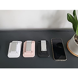 Cell Phone Stand for Desk, Adjustable Height Mobile Phone Holder for Home & Office, Compatible with iPhone 13 12 11 Pro XS Max XR 8 7 6S Plus, Samsung S22+ Note10, Tablets,Smartphones(4-10")