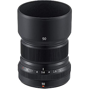 Fujifilm XF 50mm F/2 R WR Lens (Black) with Advanced Accessory and Travel Bundle | Fuji xf 50mm Lens