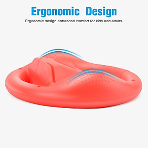 Beastron Racing Games Steering Wheel compatible with Switch Mario Kart, Joy-Con Steering Wheel, Red & Blue 2 Pack