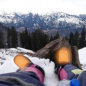 Toe Warmers with Adhesive, Disposable Heating Patch Long Lasting Safe Natural Odorless Air Activated Warmers Up to 8 Hours, Instant Hot Hand Foot Toe Warmers 40 Pairs