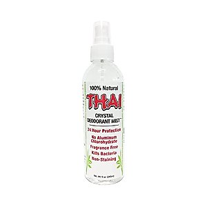 THAI Natural Crystal Deodorant Mist Spray, 8 Ounce (Pack of 1)
