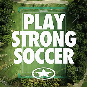 Play Strong Soccer You Rock Note Cards 12-Pack (4.25"x5.5") Illustrated Sports Powercards Thank You Note Card Set Perfect for Soccer Players, Coaches, Fans and Fanatics - They'll Love 'Em!