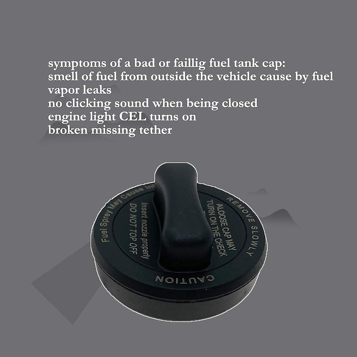 Fuel Tank Gas Cap Assembly Fits Mercedes-Benz C230 C240 C250 C280 C300 C32 C320 C350 C55 C63 CL550 CL600 CL63 CL65 Replace 2214700605 221-470-06-05 221 470 06 05