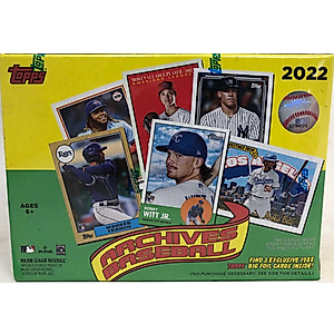 Topps 2022 Archives Baseball Blaster Box - 7 Packs Per Box