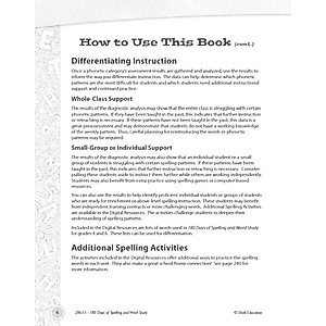 180 Days™: Reading, Vocabulary/Language for 5th Grade Practice Workbook for Classroom and Home, Cool and Fun Practice Created by Teachers (180 Days of Practice)