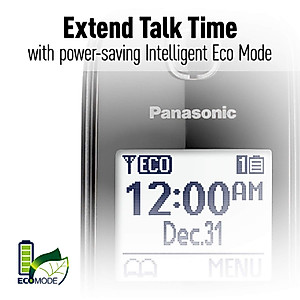 Panasonic KX-TGD513B Expandable Cordless Phone with Call Block - 3 Handsets (Renewed)