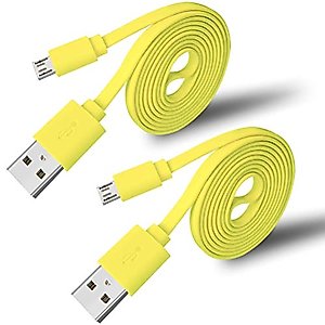VOTY 2 PCS Charger Cable for Logitech UE Boom Speaker,Micro USB Power Charging Cord Line Replacement for Ultimate Ears Wonderboom,UE Boom 2,Megaboom,Miniboom,Mobileboombox Roll 2 Wire
