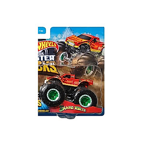 Hot Wheels Monster Trucks Bigfoot Vs Snake Bite, Demolition Doubles