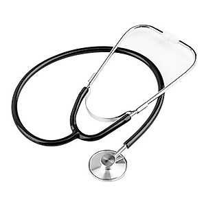 BinaryABC Halloween Doctor Costume Cosplay Accessories,Stethoscope Toy,Kids Doctor Stethoscope,Kids Working Stethoscope(Black)