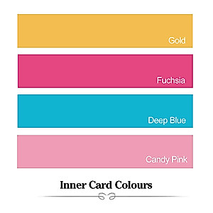 Personalized Birthday Card for Her Custom Happy Birthday Gift for Mum Dad Boys Women Granddaughter Keepsake Card for Daughter Girls at 1st 3rd 7th 13th 17th 21st 30th 50th 70th with Envelope (Pink)