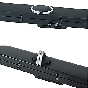 XIONGGG Portable Projector Screen, 50 Inch Diagonal Projection HD 16:9 Projection Pull Up for Indoor Outdoor