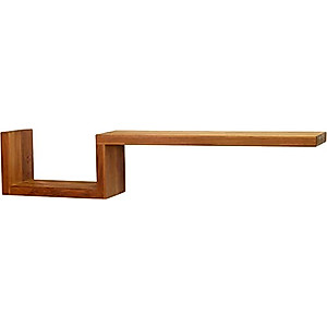 AquaTeak Manada™ Contemporary Teak Wall Shelf