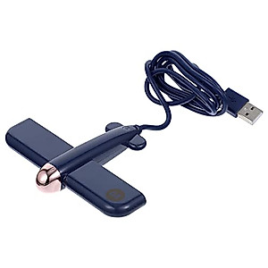 Hemobllo Airplane Shaped USB Hub- Cute USB Hub, Air Plane Extension Line Converter Charger for Desktop Computer, Computer Accessories 1 PC USB Hut 4 Ports (Blue)