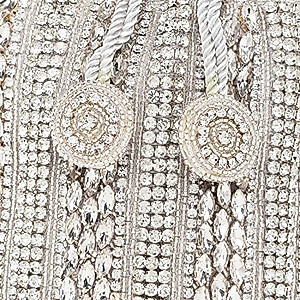 Aheli Potli Bags for Women Evening Bag Clutch Ethnic Bride Purse with Drawstring (P72S)