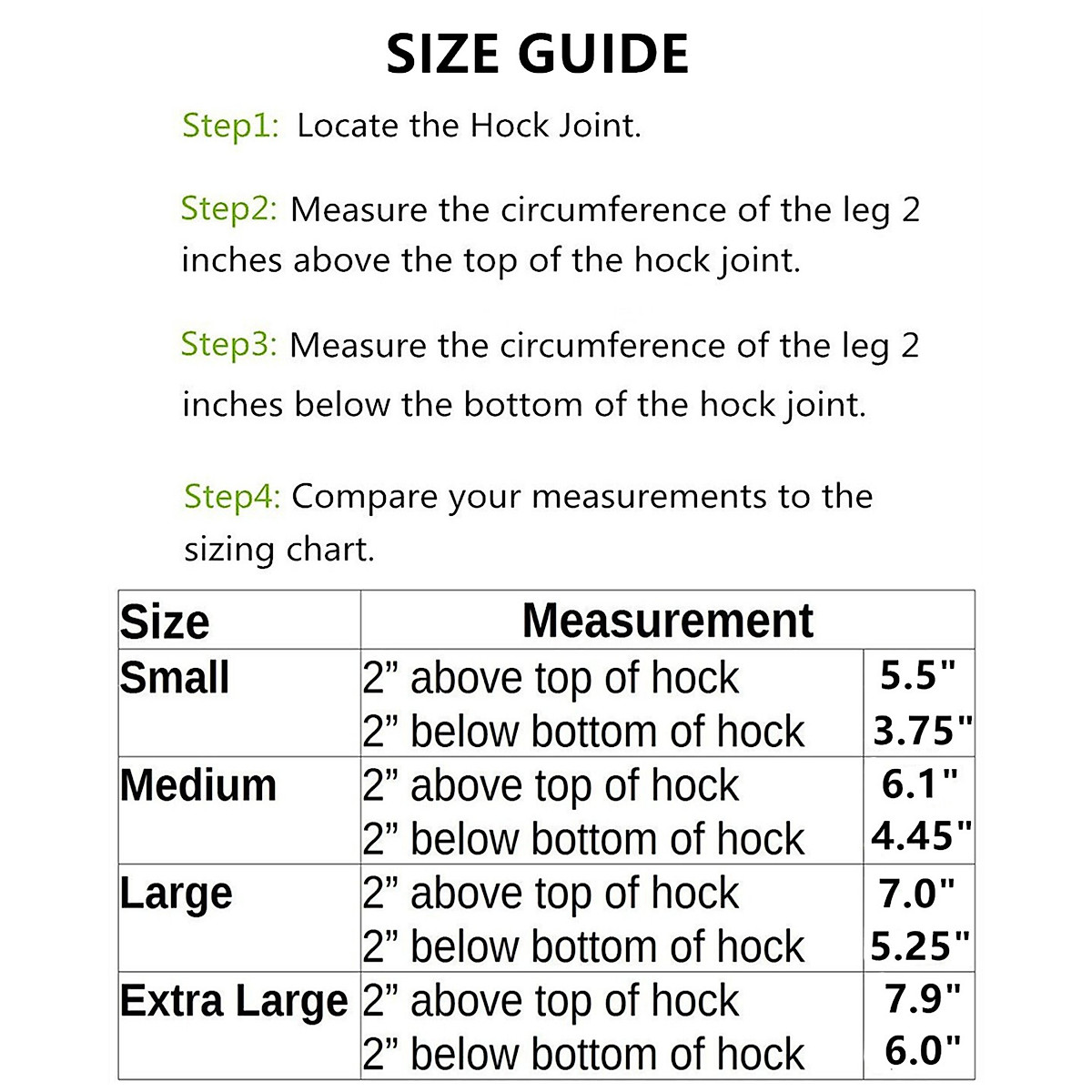 Rear Dog Leg Brace One Pair Heals Hock Joint Wrap Sleeve for Hind Legs(L/Long)