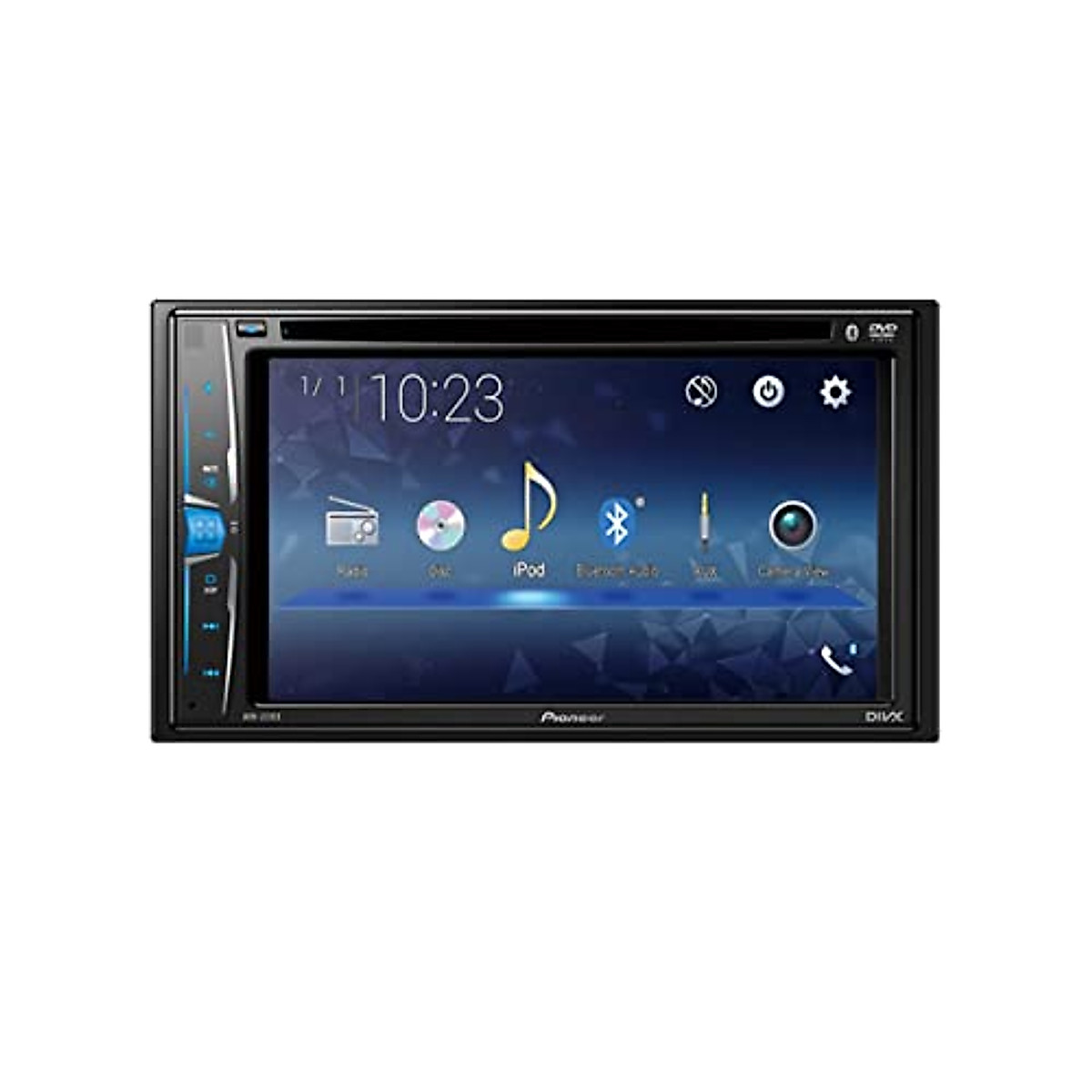Pioneer Multimedia DVD Receiver with 6.2" WVGA Clear Resistive Display