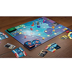 Pandemic Hot Zone: North America Board Game - Unite to Save The Continent! Cooperative Strategy Game for Kids and Adults, Ages 8+, 2-4 Players, 30 Minute Playtime, Made by Z-Man Games