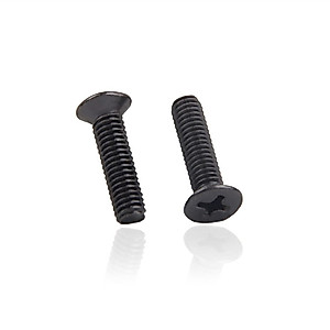 SUNQQA 20/50/100Pcs Laptop Repair Fastener Screws Flat Head Screw Phillips Screws Computer Screws M1 M1.2 M1.4 M1.6 M2 M2.5 M3 M4 (Length : 12mm 50Pcs, Size : M3)