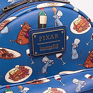Loungefly Disney Pixar Ratatouille Remy and Emile Allover Print Backpack