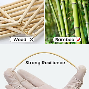 PINGMIC 400PC (800 Tips) Long Cotton Swab, 6 Inch Cotton Swab Without Barbs - Cotton Swabs with Wooden Sticks, Long Cotton Swabs for Gun Cleaning Machinery Pets Makeup. Bamboo Stick with Storage Box