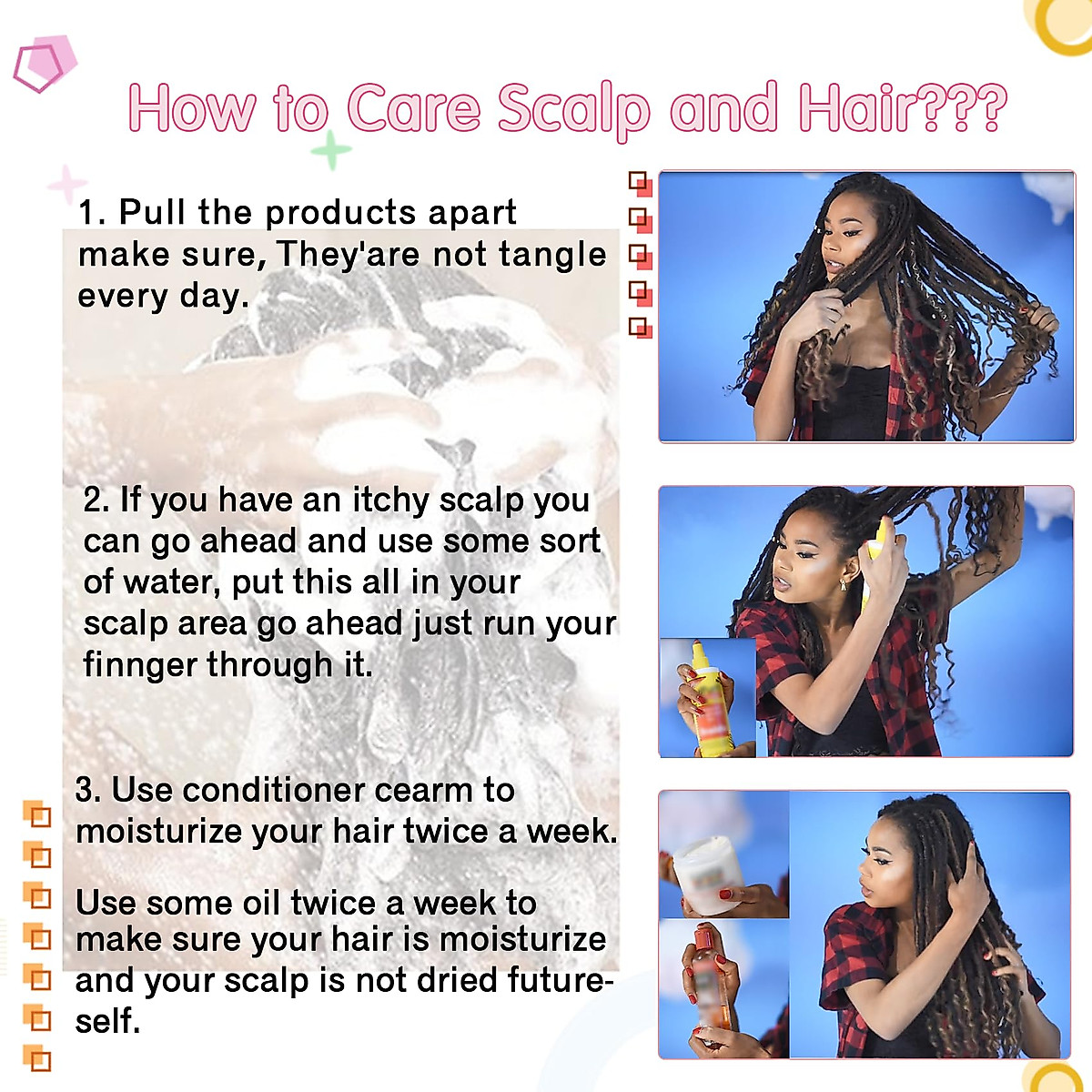 Karida Faux Locs Crochet Hair 18 Inch, 8 Packs Pre Looped Goddess Locs Crochet Hair, Wavy Crochet Faux Locs With Curly Ends, Boho Faux Locs Crochet Hair For Black Women (18 inch, T30#)