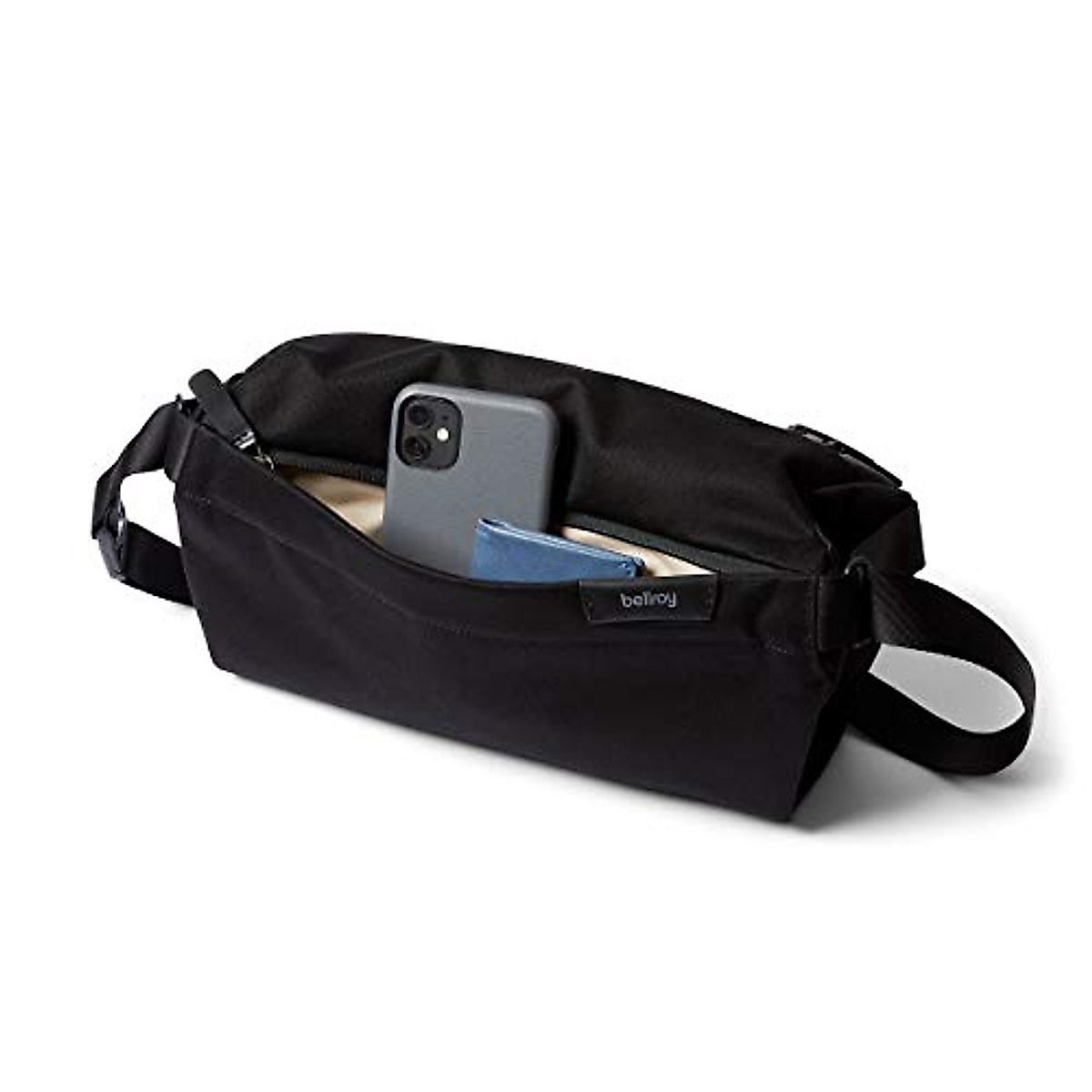 Bellroy Sling Bag (Crossbody Bag For Men, Women, 7L) - Melbourne Black
