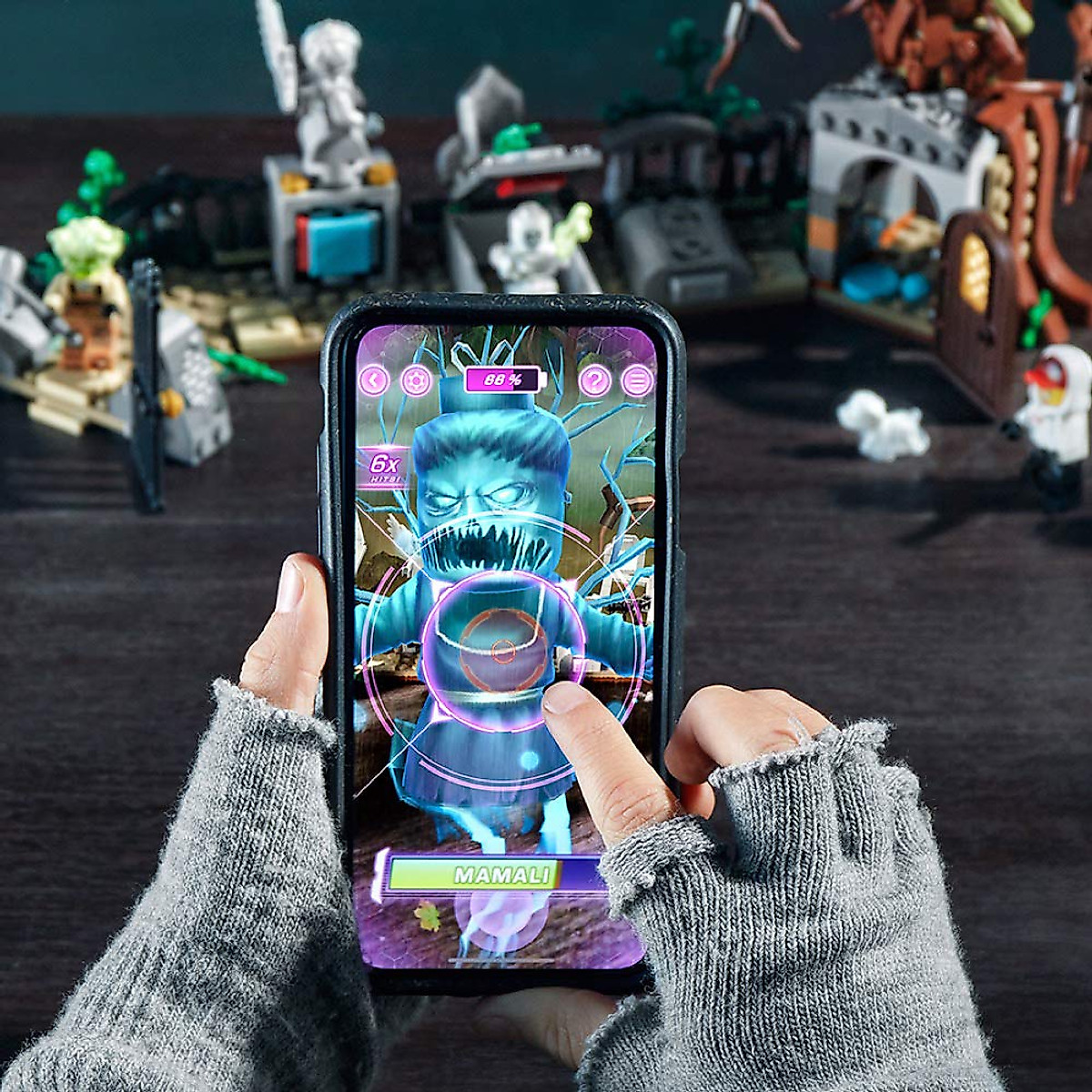 LEGO Hidden Side Graveyard Mystery 70420 Building Kit, App Toy for 7+ Year Old Boys and Girls, Interactive Augmented Reality Playset (335 Pieces)