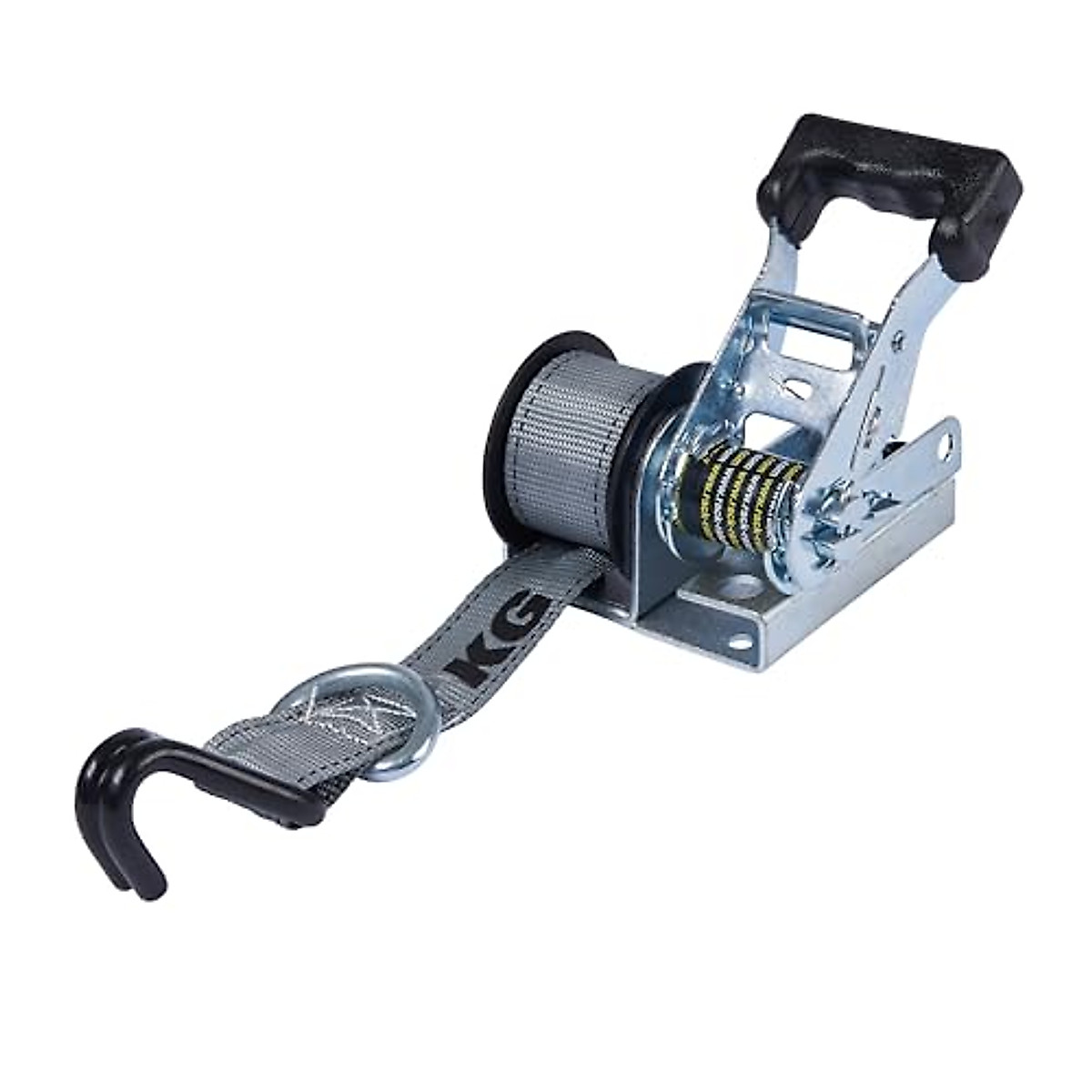 Keeper 05530-3 1-1/2" x 8’ Mountable Rack-Ratchet with 500 lbs. Working Load Limit and 1,500 lbs. Break Strength