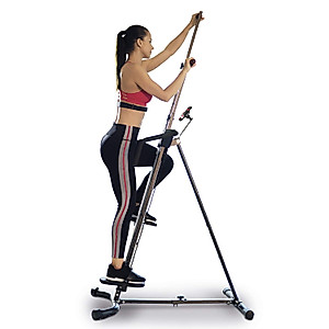 MaxiClimber XL-1000 Vertical Climber, As-Seen on-TV, that Combines Weight Resistance, Muscle Toning, and Aerobic Excercise for a Full-Body Workout in the Comfort of your Home. Free Fitness App