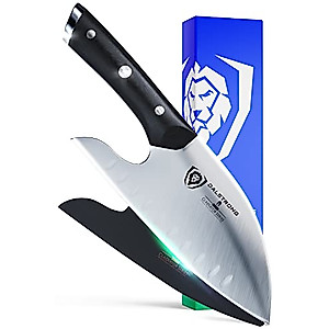 Dalstrong Guardian Chef Knife - 8 inch - Gladiator Series Elite - Ergonomic Design - Razor Sharp - Forged High Carbon German Steel - Full Tang - w/Sheath