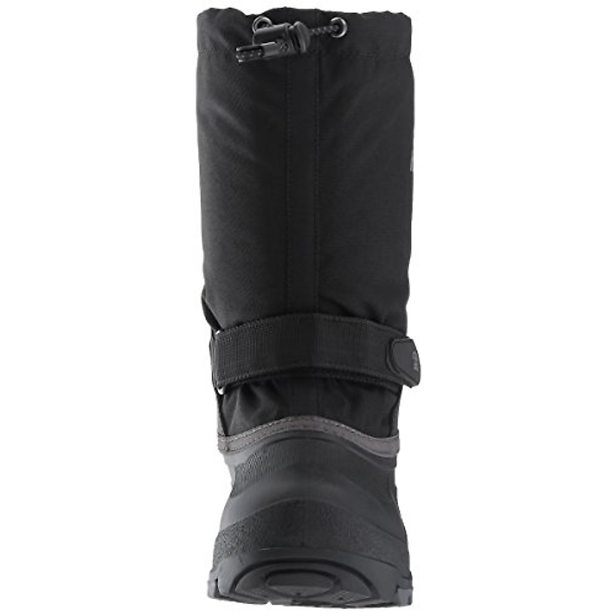 Kamik Girl's Waterbug5 Snow Boot, Black/Charcoal, 2 Medium US Little Kid