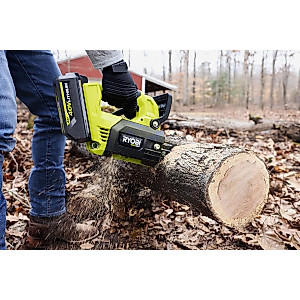 RYOBI 40V HP Brushless 12 in. Top Handle Battery Chainsaw (Tool Only), RY40509BTL