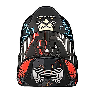 Loungefly Star Wars Villains Triple Pocket Adjustable Shoulder Strap