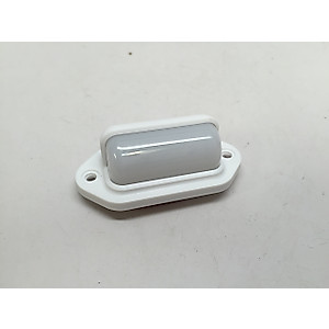 Marine Boat LED RV Blue LED Companion Way Courtesy Light 2.6"X1.3" White HOUSING