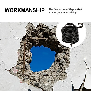 Angoily 6 Pcs Pneumatic Shovel Spring Air Fittings Air Chisel Air Tool Set Air Spring Retainer Pneumatic Chisel Accessories Pneumatic Chisel Spring Retainer Air Hammer Retaining Springs