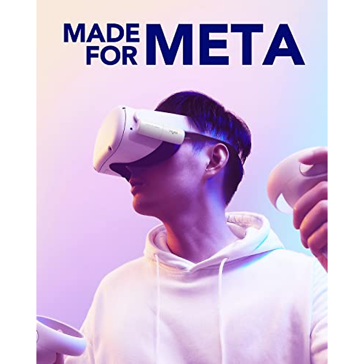 VIYISI Battery Pack for Oculus Quest 2, 5000mAh Small Portable Charger for Meta Quest 2 Accessories, Power Bank Compatible with Quest Pro and PICO 4 and VR Headset, Extend Extra 2-4 Hours Playtime