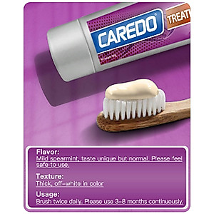 Medicine Toothpaste Healing Early-Mid Periodontitis Treatment at Home, Gum Repair for Receding Gums, Gum Disease & Gingivitis Treatment, Periodontal Disease Treatment Hydroxyapatite Toothpaste, 3.52OZ