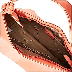 Anne Klein Soft Bow Shoulder Bag, Pink